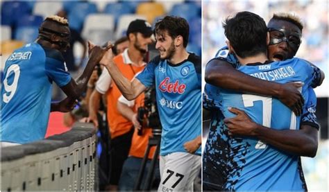 ნახეთ როგორ მიულოცა ოსიმენმა ხვიჩას დაბადების დღე