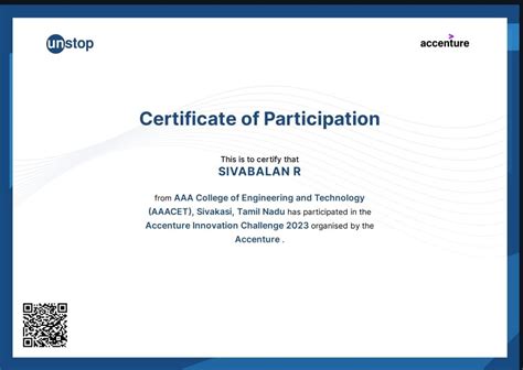 Sivabalan R On Linkedin Accentureinnovationchallenge Innovation Aaaacet