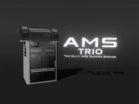 Ams Rack Trio The Multi Ams Docking Station Free 3d Print Model