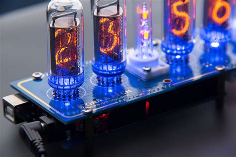 Nixie Tubes Clock In 14 Arduino Shield Arduino Gps Temp Etsy