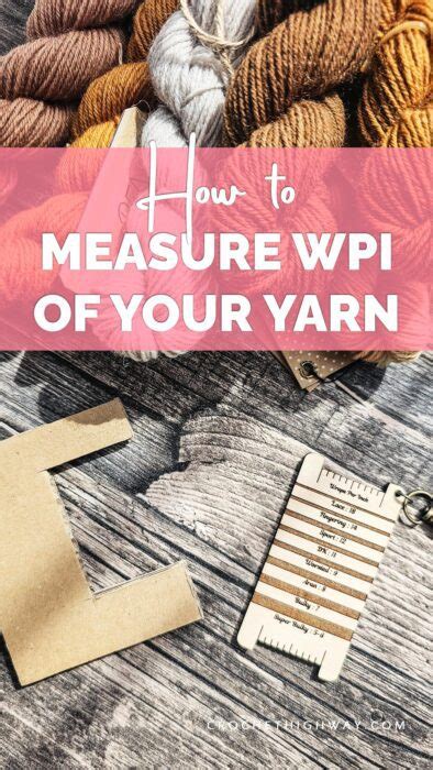 What Is WPI And How To Measure It CrochetHighway