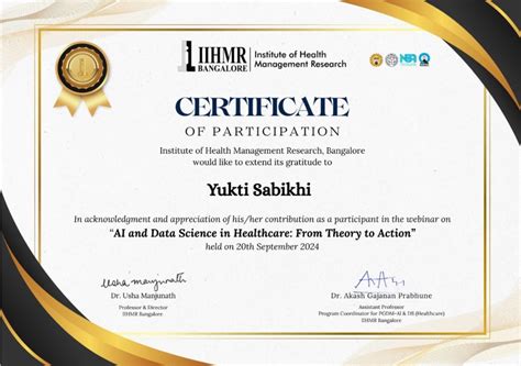yukti sabikhi on linkedin ai datascience healthcare
