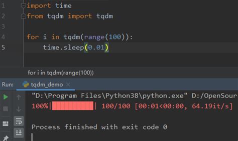 python 进度条 tqdm模块 阿里云开发者社区