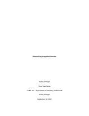 Determining Avogadro S Number Lab Report Docx Determining Avogadros Number Kelsey Schlegel