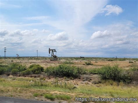 Ruta Hacia Carlsbad Desde Rosswell Nuevo Mexico Moisés Cardona