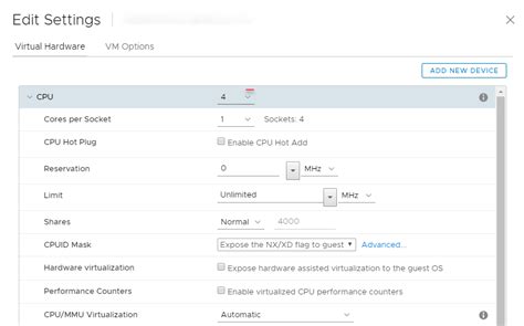 65 Cpu Affinity Quick Question Rvmware