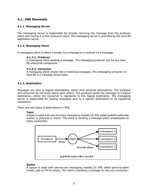 Message Driven Beans 6 Pdf Email Internet