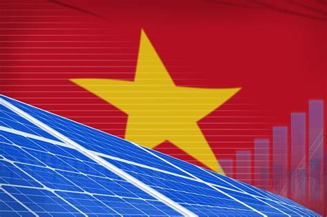 베트남 태양 에너지 전력 디지털 그래프 개념 현대 자연 에너지 산업 일러스트 3d 일러스트레이션 0명에 대한 스톡 사진 및 기타 이미지 Istock