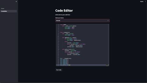 Daniel Shdeed On Linkedin I Integrated My Own Code Editor Into My