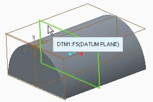 Basic Use Of Datum Plane In Creo Parametric