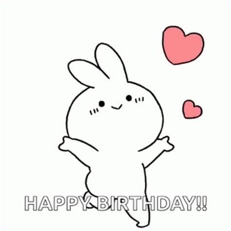 Birthday Bunny  Birthday Wishes Birthday Happy Wishes Cute