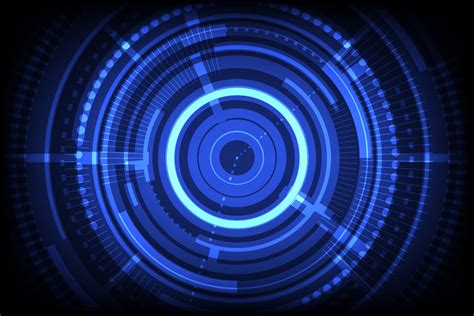 Abstract Technology Innovation Circle Sci Fi Concept Background 22392772 Vector Art At Vecteezy