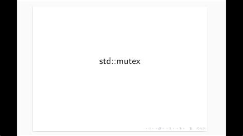 Cpp Softwaredevelopment Multithreadig Mutex Nikolai Kutiavin 10