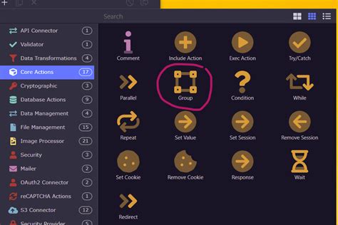 What Is The Group Step In A Server Action Wappler General Wappler Community
