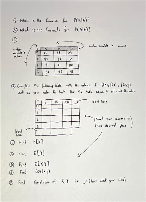 Solved 4 What Is The Formula For P B A N 5 What Is Chegg Com