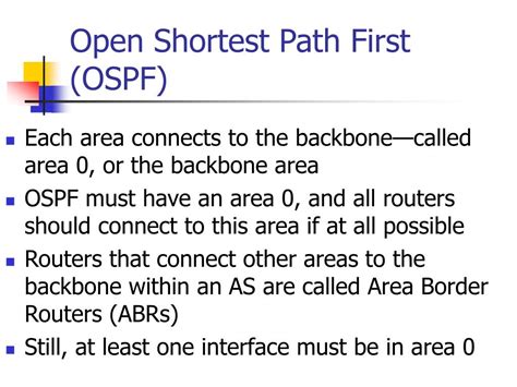 ppt open shortest path first ospf powerpoint presentation free