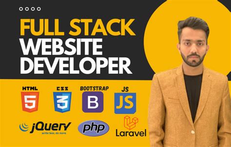 be your frontend backend web developer in html css js php laravel by