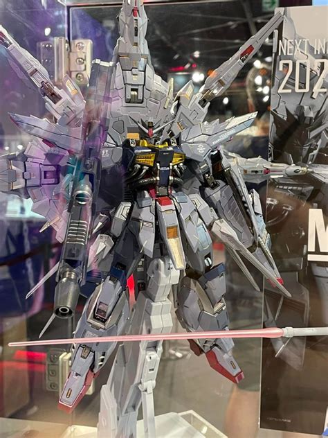 반다이 메탈 빌드 프로비던스 건담 홍콩 전시 사진 피규어 정보