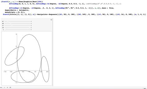 Plotting Construction Steps Of Barnsleys Fern Mathematica Stack