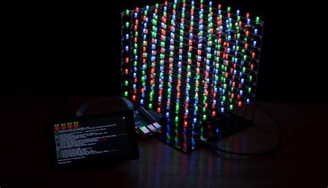 Raspberry Pi Controlling A LED Cube With Python Ozzmaker