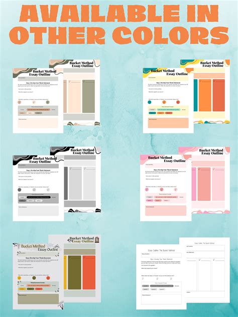 Ejemplo De Plantilla De Esquema De Ensayo Fácil De Usar Cómo Hacer