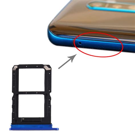 Sim Card Tray Sim Card Tray For Oppo Reno Ace Blue Alexnld Com