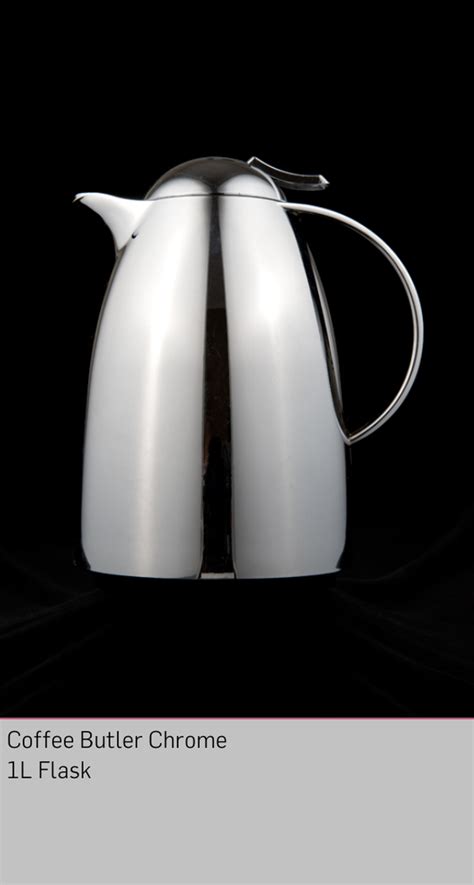 Secondhand Catering Equipment Coffee And Tea Dispensers And Flasks 14x 1 Litre Chrome Flasks