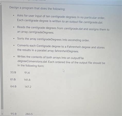 Solved Design A Program That Does The Following • Asks For
