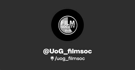 Uog Filmsoc Twitter Instagram Tiktok Linktree