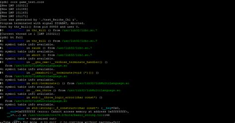 Exploit Crash Core And Again Cannot Access Memory At Address Community Support Questions