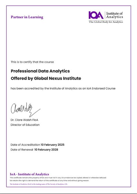 dataanalytics professionaldevelopment globalnexusinstitute