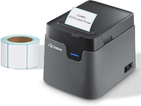 Clabel® Desk Bluetooth Barcode Label Printer Label Maker With Direct