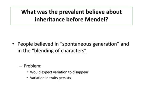 Patterns Of Inheritance Mendelian Inheritance Pptx Gardening Home