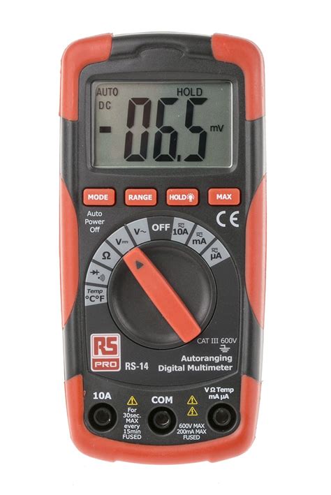 Digital Multimeter Parts And Functions