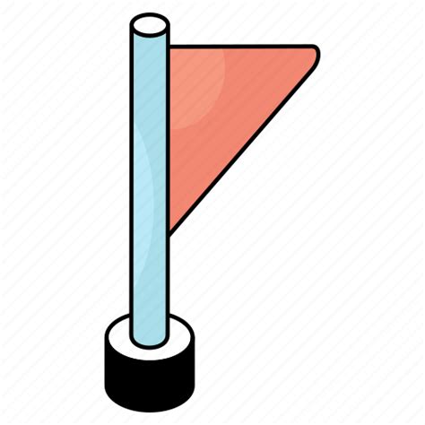 Sports Flag Flagpole Streamer Flattering Icon Download On Iconfinder