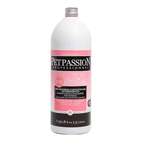 Pré Shampoo Antirresíduo Flor De Lotus Concentrado Pet Passion 15l