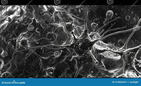 A Transmission Electron Microscopy Image Capturing The Complex