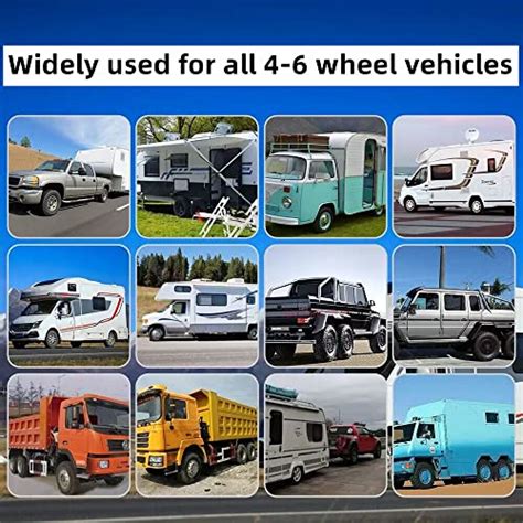 B Qtech Tire Pressure Monitoring System RV Solar Wireless TPMS For Trailer Travel Motorhome 0