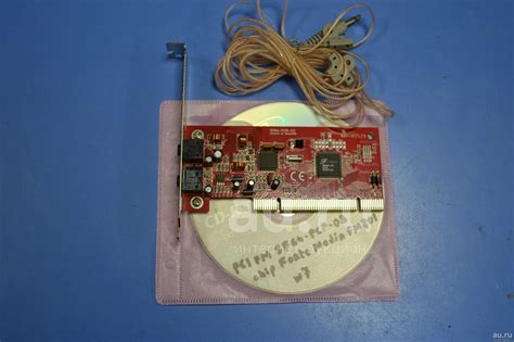 PCI FM tuner ФМ тюнер SF64-PCP-03 (chip ForteMedia FM801) + Антенна ...