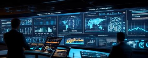 Data Visualization Dashboard With Realtime Analytics And World Map Premium Ai Generated Image