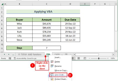 how to create notifications or reminders in excel 5 methods