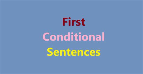 First Conditional Sentences Sahil Sir LovHind