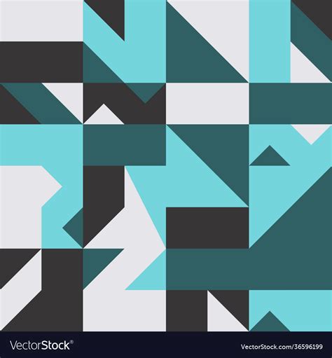 Triangle Abstract Pattern Design Royalty Free Vector Image