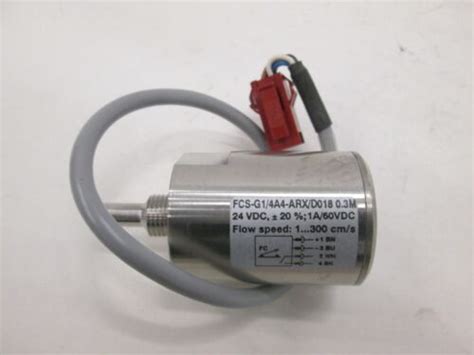 Turck Fcs G1 4a4 Arx Flow Control Sensor Module Used Ebay