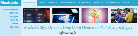 Eye Catching Jquery Navigation Menus Ideas
