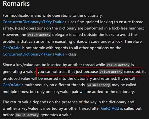 tips for concurrentdictionary in multiple threads by rico 技術農場