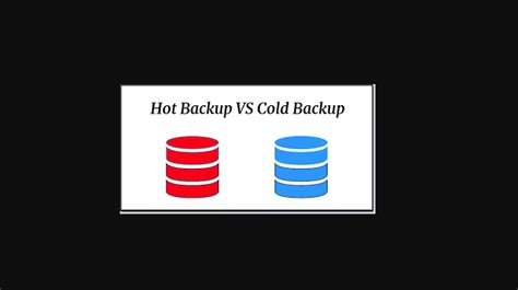 hot backup vs cold backup in oracle a comprehensive comparison by