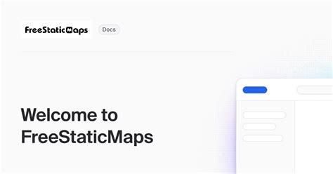 welcome to freestaticmaps 🌍