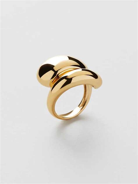 Chunky Ringar Handla Stora Ringar I äkta Silver And Guld