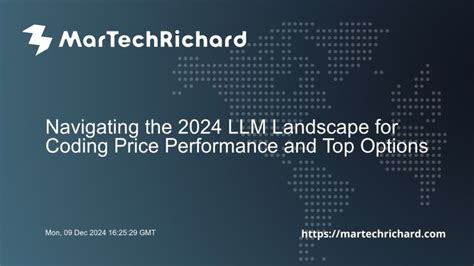 Llms For Coding In 2024 Price Performance And The Battle For The